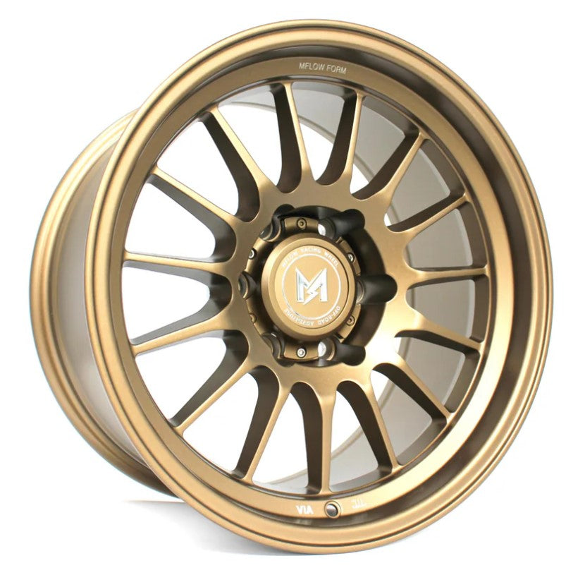 Mflow Racing Wheels Mf04 Matte Bronze Wheelplususa