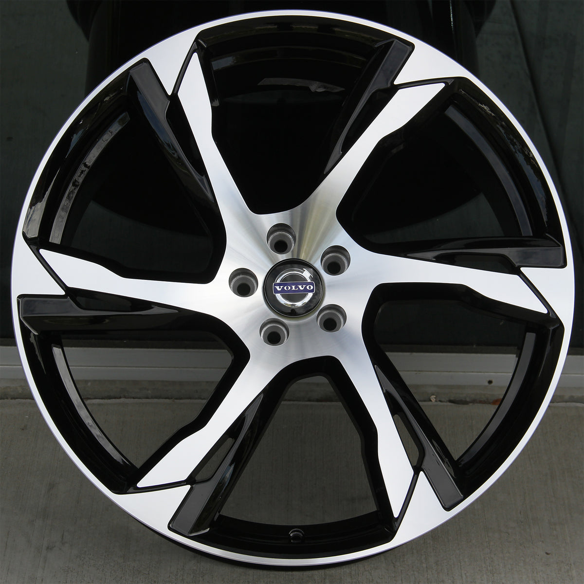 Volvo Wheels 1175 22x9.0 5x108 Black Machined fit XC60 XC90 SUV ...