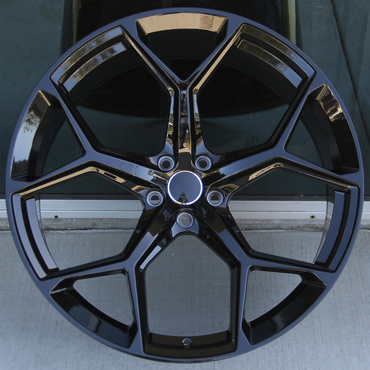 Audi Wheels 1338 22x10 5x112 Gloss Black fit A7 A8 Q7 Q8 SQ7 SQ8 RSQ8 ...
