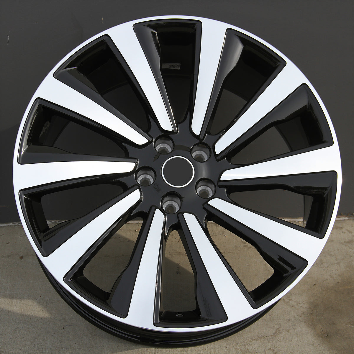 Land Rover Wheels 1756 22x10 5x120 Black Machined fit Range Rover Spor ...