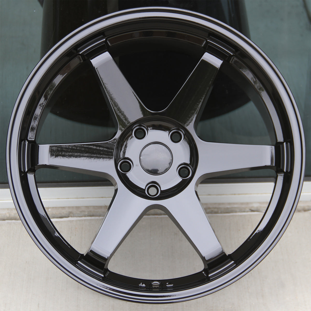 Honda Wheels 391 18x8.5 5x114.3 Gloss Black fit Accord Civic CR-V Bree ...