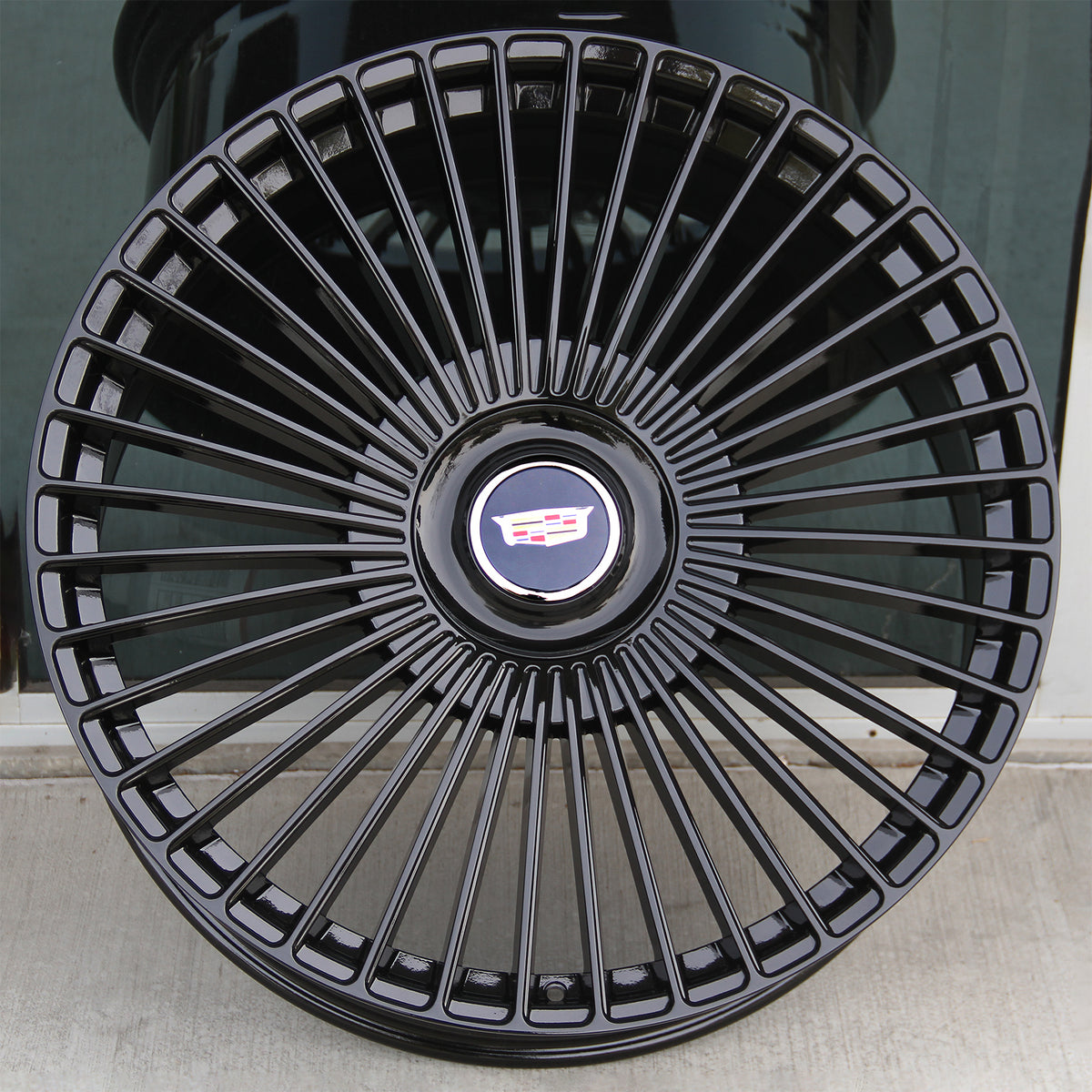 Cadillac Wheels CD02 26x10 6x139.7 Gloss Black fit Escalade Platinum ...