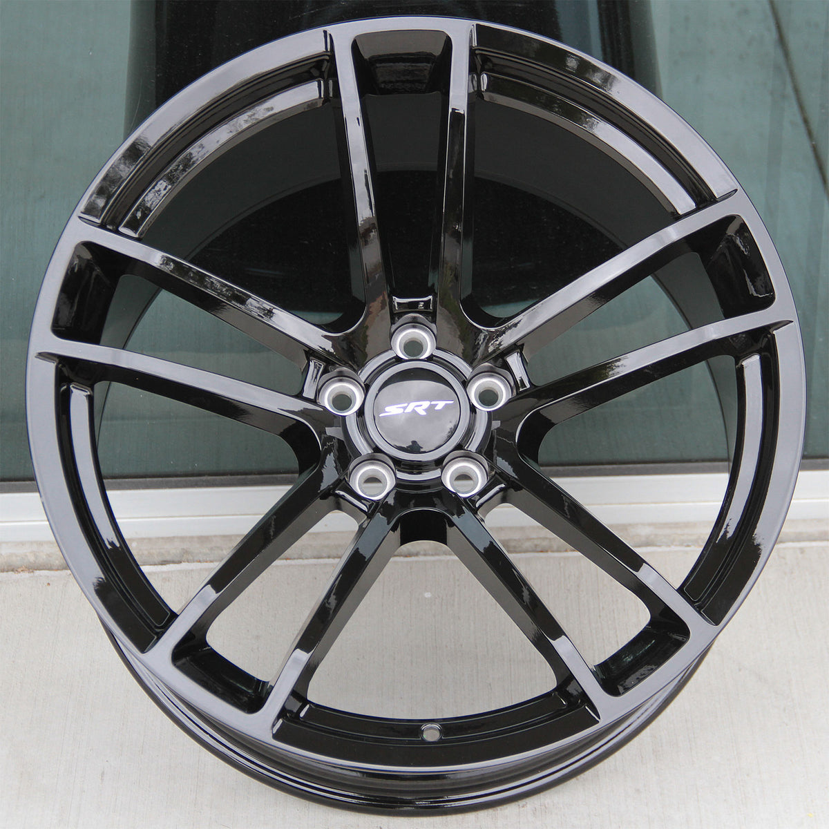 Dodge Wheels F1199 20x11 5x115 Gloss Black fit Charger SRT Challenger ...