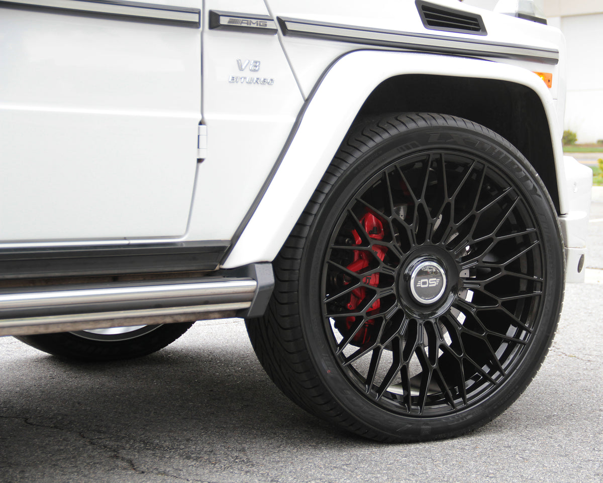 Dodge Wheels OS FF01 24x10 5x127 Gloss Black fit Durango Journey ...