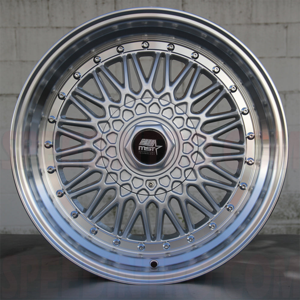 MST Wheels Mt13 Silver Machined Lip – WheelplusUSA