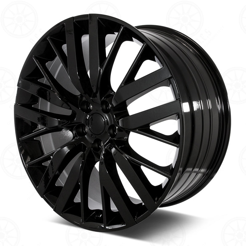 Land Rover Wheels 1278 22x10 5x120 Gloss Black fit Range Rover Sport S ...
