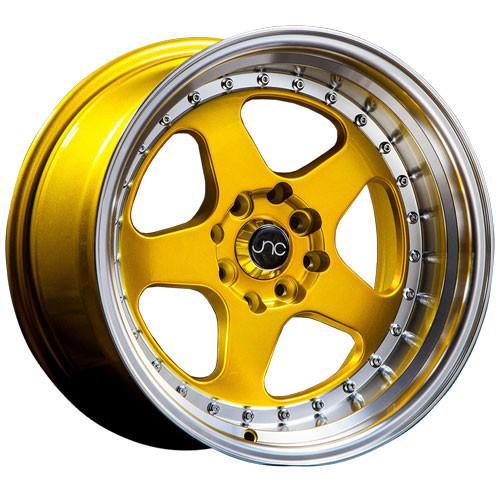 JNC Wheels JNC010 Candy Gold Machined Lip – WheelplusUSA