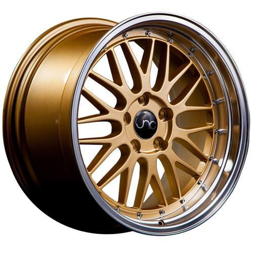 JNC Wheels JNC005 Gold Machined Lip – WheelplusUSA