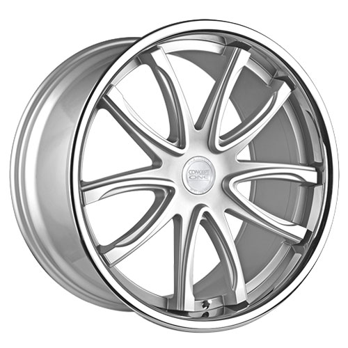 Concept One Wheels CR1 Silver Machined Chrome Lip – WheelplusUSA