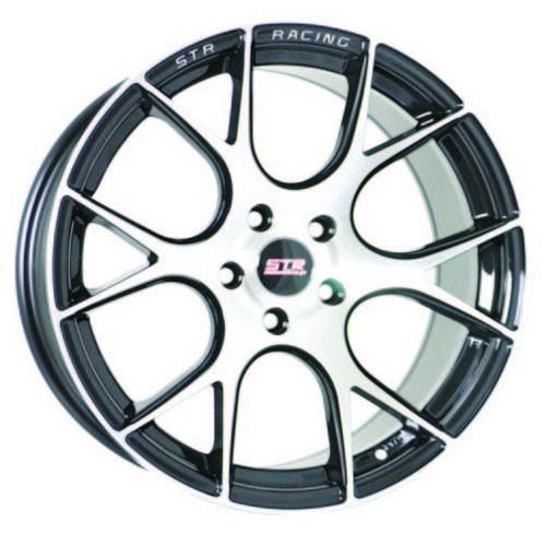 STR Wheels STR905 Black Machined Face – WheelplusUSA