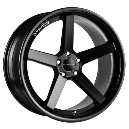 Stance Wheels SC5 Matte Black Gloss Black Lip – WheelplusUSA