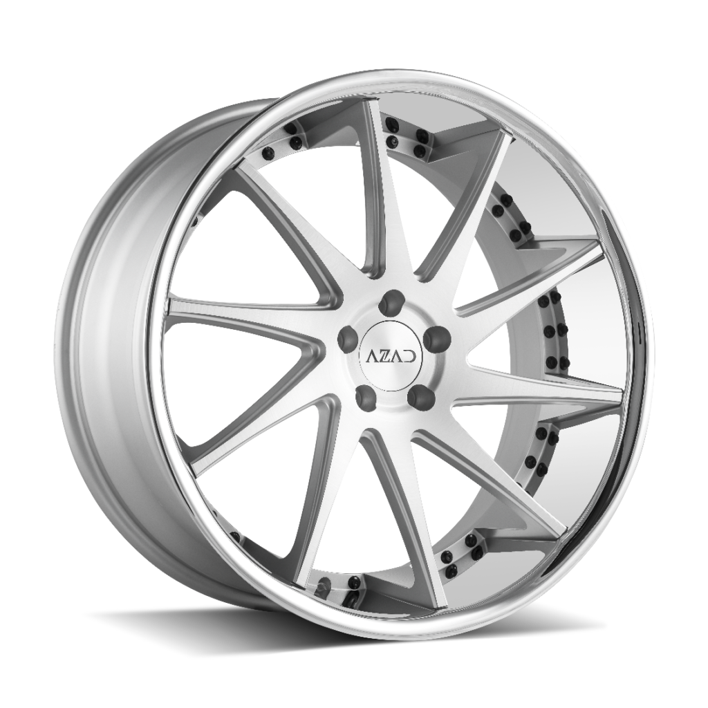 Azad Wheels AZ23 Brushed Stainless Chrome Lip – WheelplusUSA