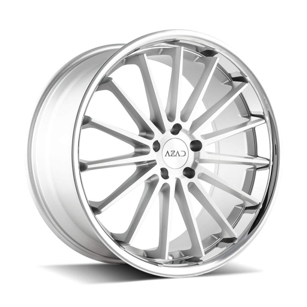 Azad Wheels AZ24 Brushed Stainless Chrome Lip – WheelplusUSA