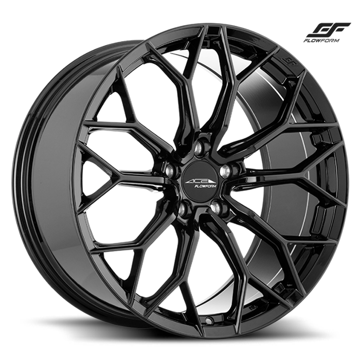 Ace Alloy Wheels AFF09 Gloss Piano Black – WheelplusUSA