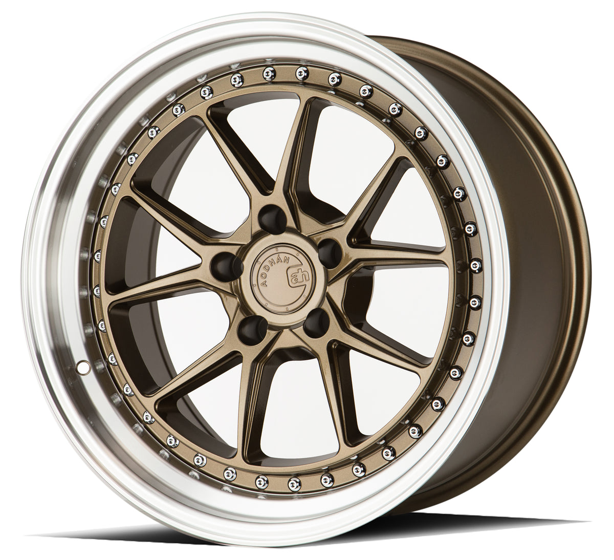 Aodhan Wheels DS08 Bronze Machined Lip – WheelplusUSA