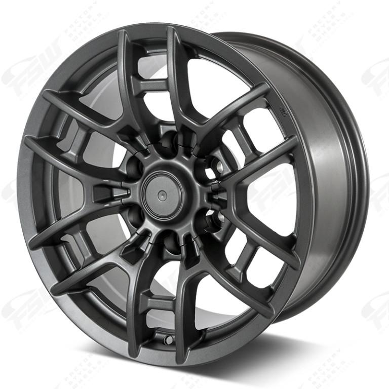 Toyota Wheels F156 16x8 6x139.7 Flow Forged Matte Gunmetal fit 4Runner ...