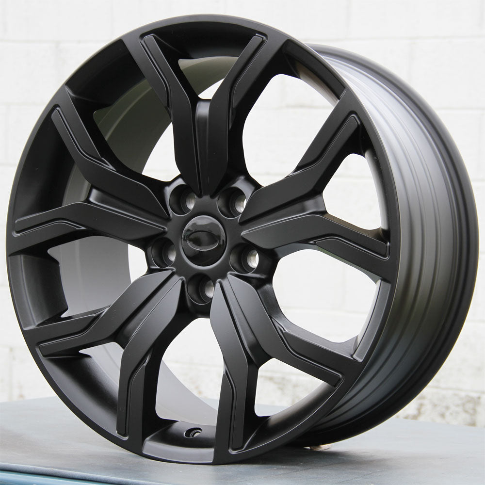 Land Rover Wheels 1266 22x10 5x120 Matte Black fit Range Rover Sport S ...
