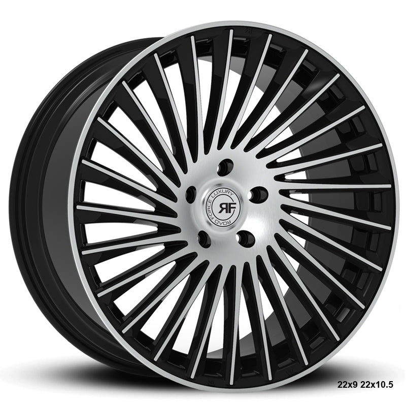 Road Force Wheels RF23 Black Machined – WheelplusUSA