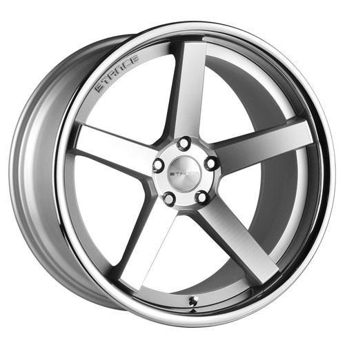 Stance Wheels SC5 Matte Silver Chrome Lip – WheelplusUSA