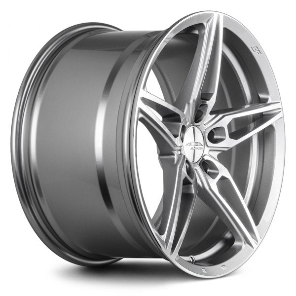 Ace Alloy Wheels AFF01 Liquid Silver Machined Face – WheelplusUSA