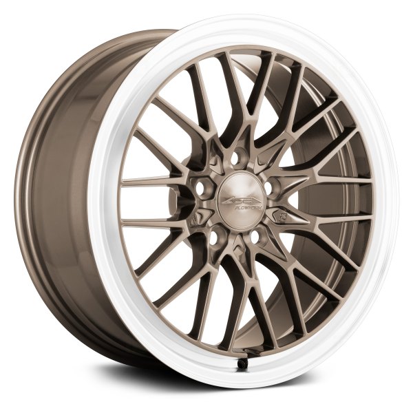 Ace Alloy Wheels AFF04 Bronze With Machined Lip – WheelplusUSA