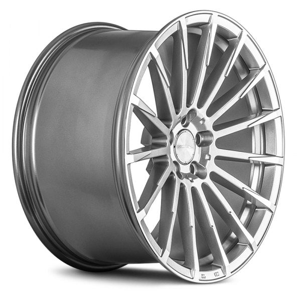 Ace Alloy Wheels Devotion Metallic Silver Machined Face – WheelplusUSA