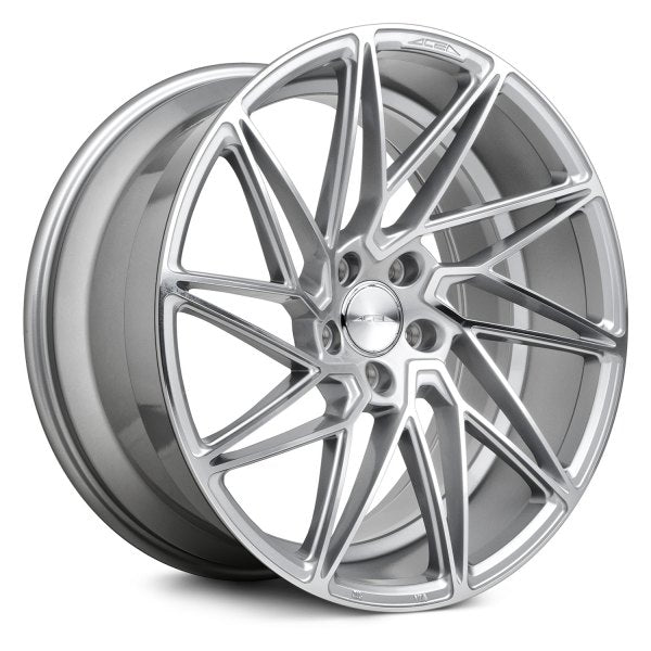 Ace Alloy Wheels Driven Liquid Silver Machined Face – WheelplusUSA