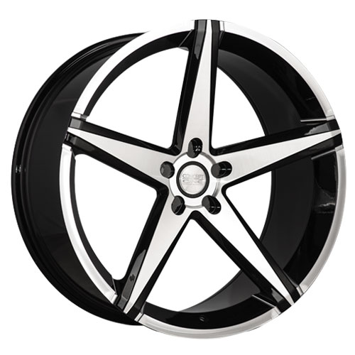 Concept One Wheels CSM02 Black Machined – WheelplusUSA