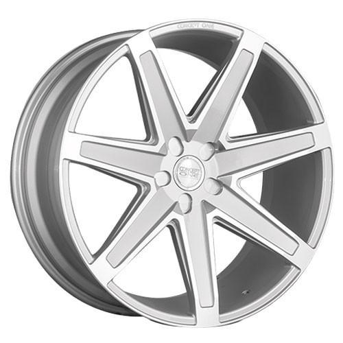 Concept One Wheels CSM03 Silver Machined – WheelplusUSA