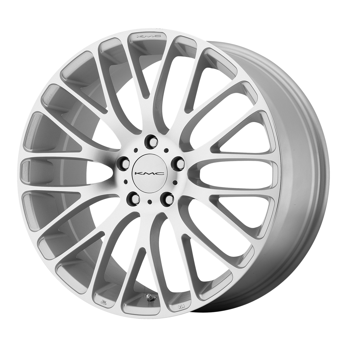 KMC Wheels KM693 Maze Silver W Machined Face – WheelplusUSA