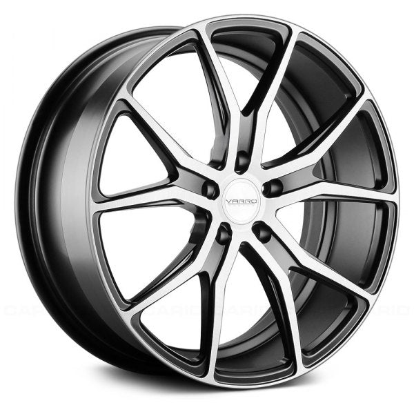 Varro Wheels VD01 Gloss Black Brushed Face – WheelplusUSA